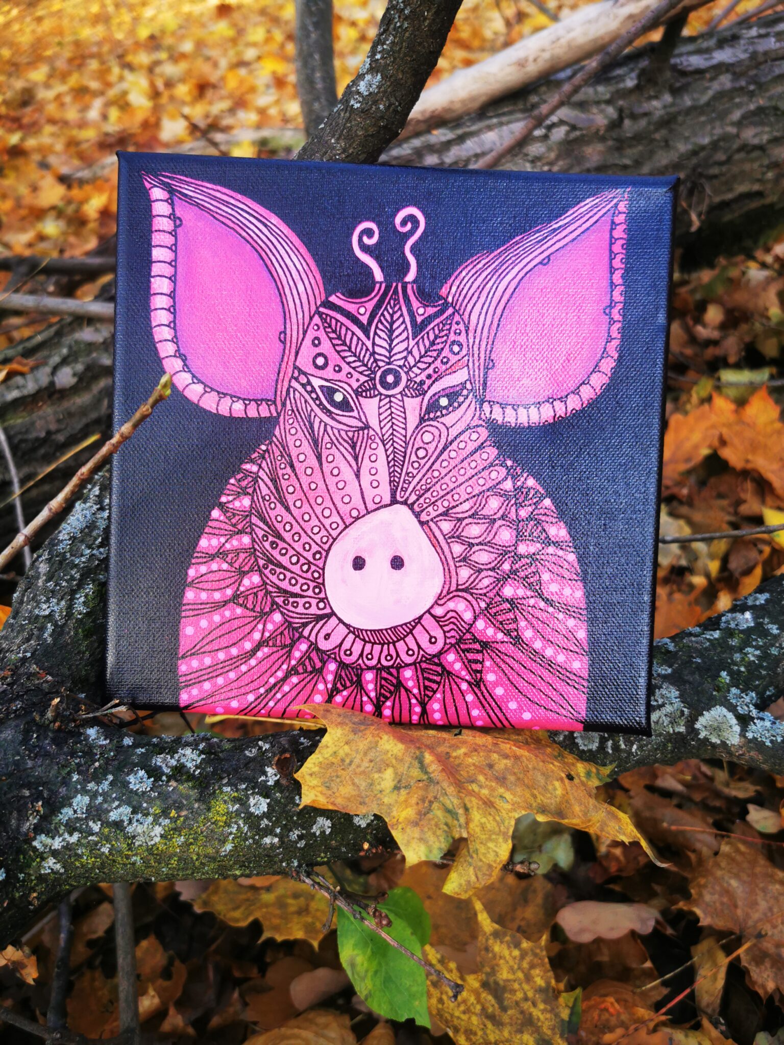 Obrazy akrylowe, Warszawa. Obrazy artystki Luizy Poredy